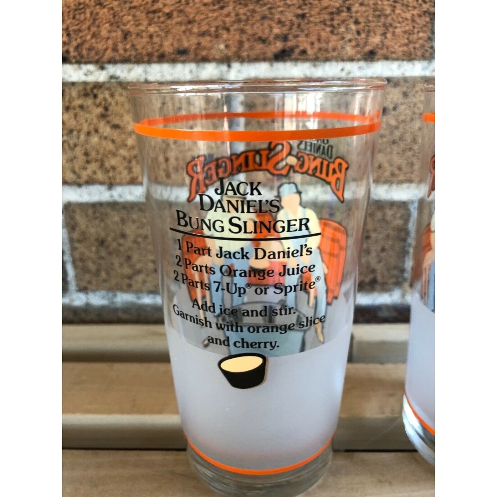 Vintage Jack Daniels Bung Slinger Glass Set of 2 - Etsy