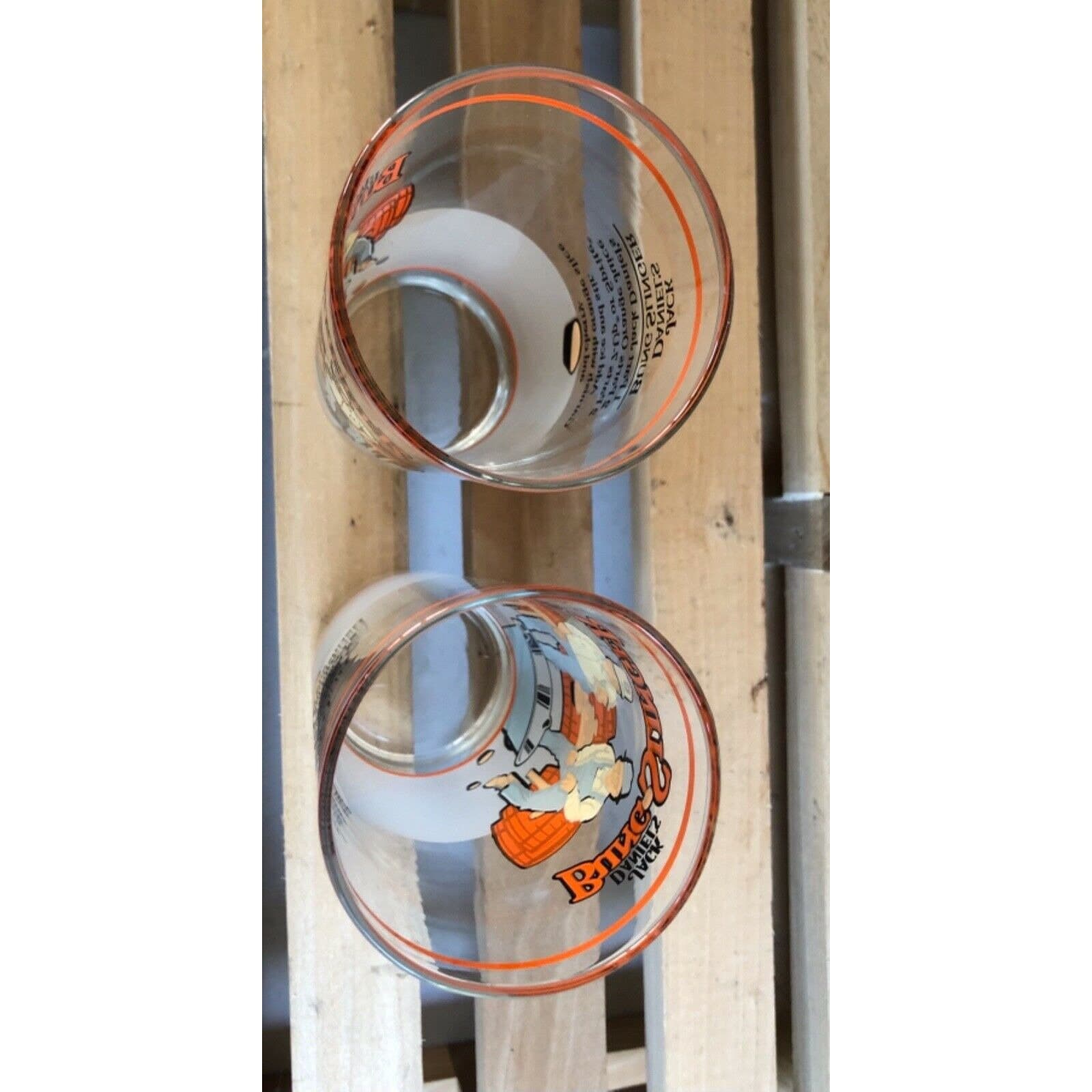 Vintage Jack Daniels Bung Slinger Glass Set of 2 | Etsy