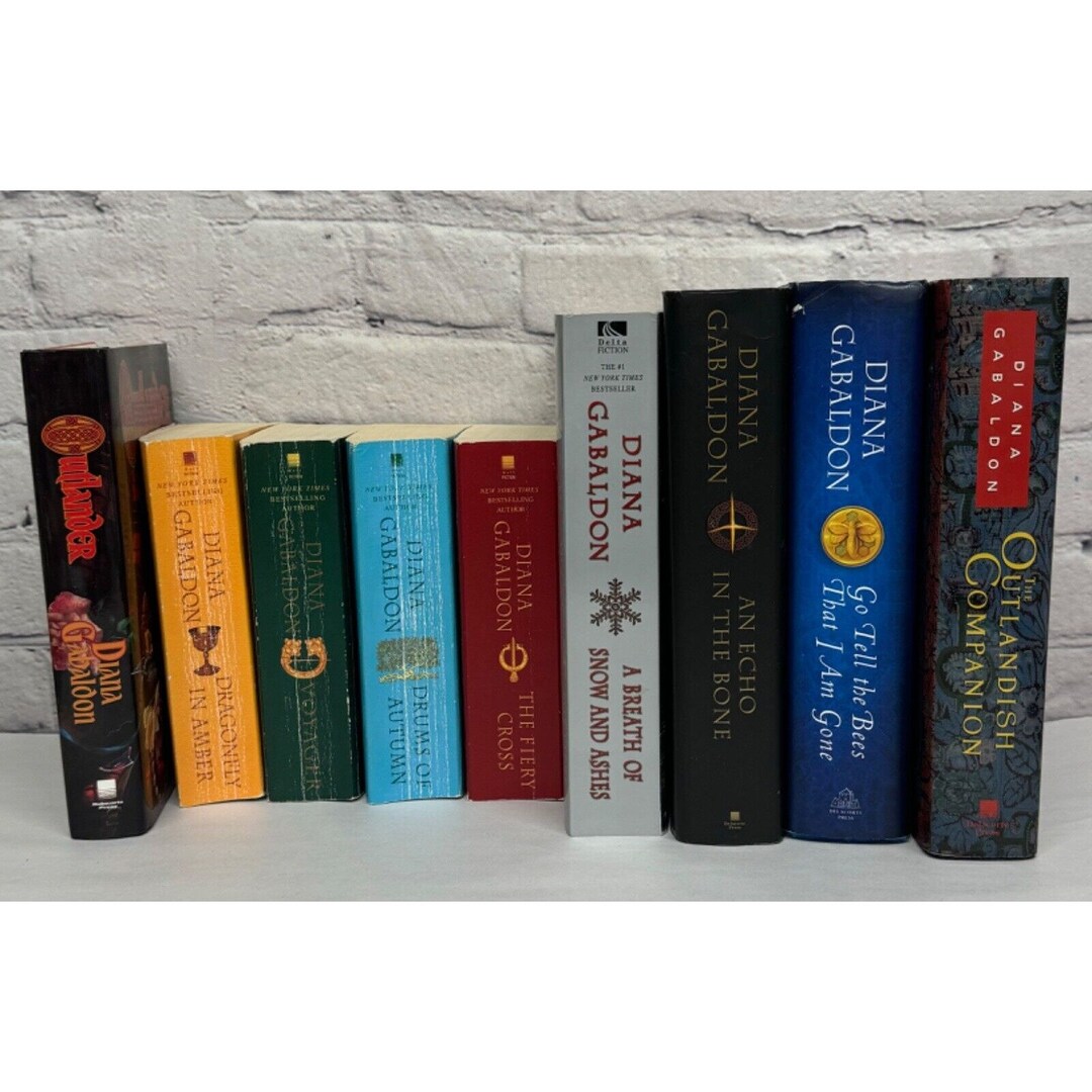 Outlander Series Set 1-7, 9 and Companion Book Gabaldon Mixed PB and HC ...