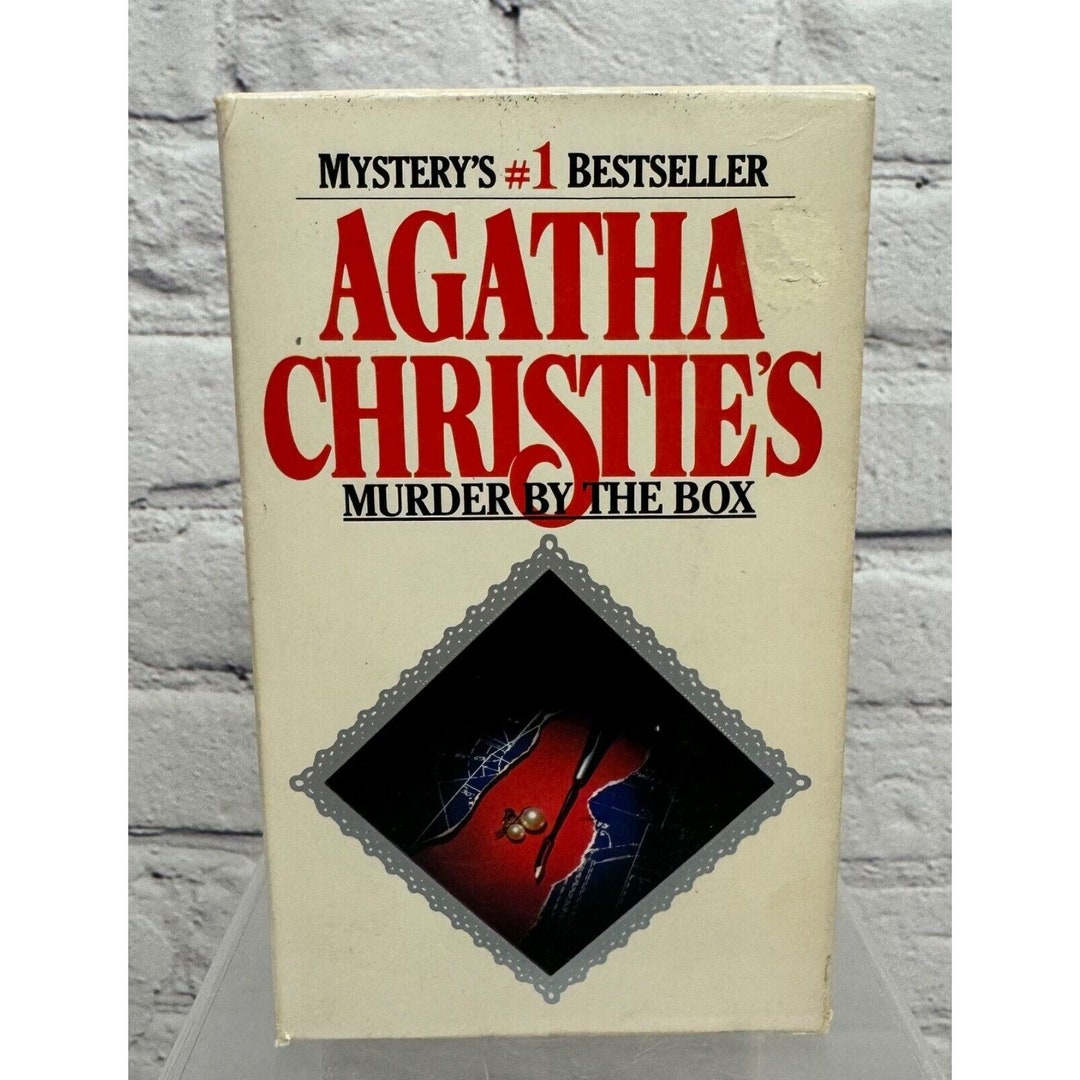Agatha Christie Box Set of 4 Poirot Boomerang Club N or M Hazelmoor Who ...