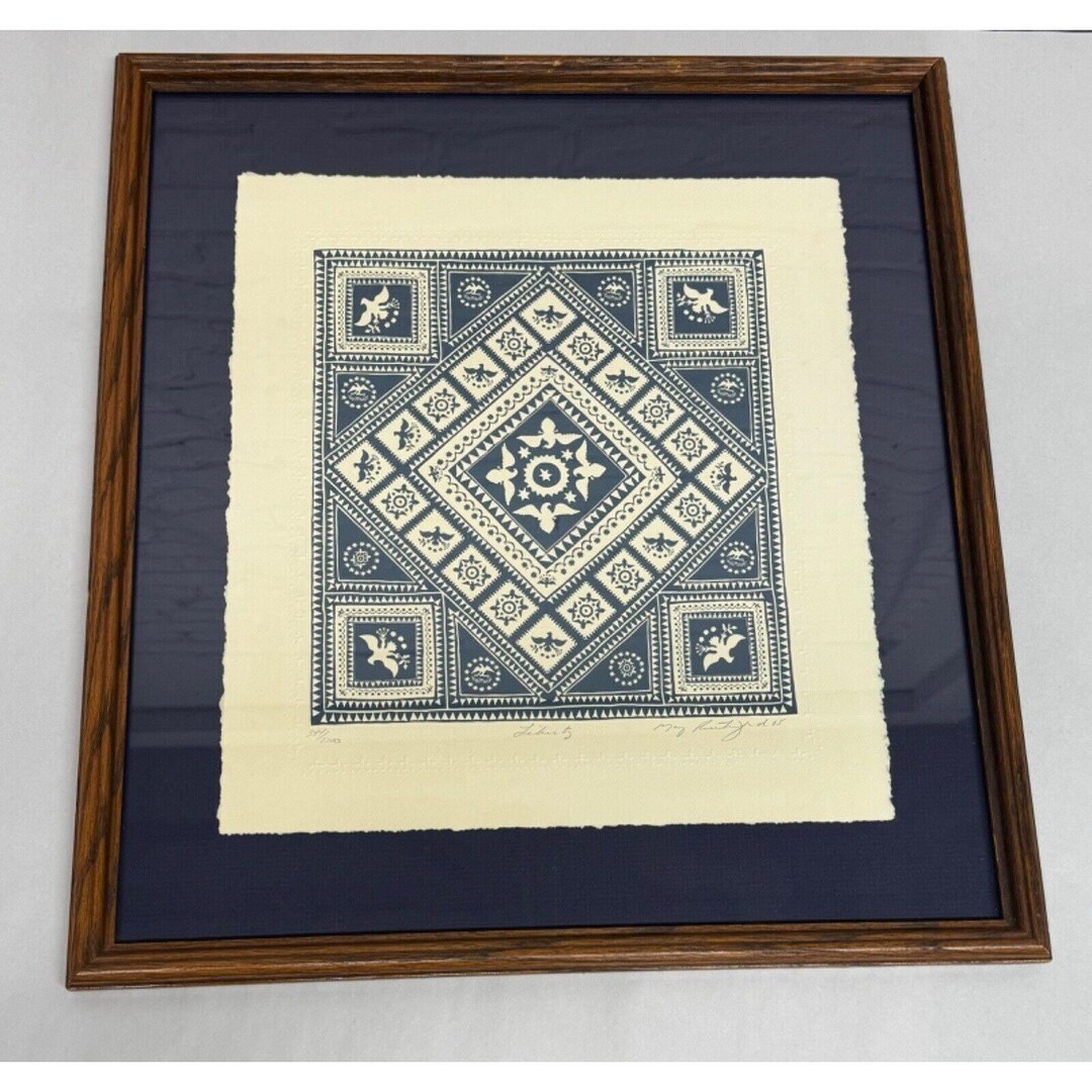 Mary Rutherford Print Signed Numbered Matted/framed “liberty” Quilt ...