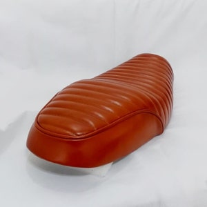 Thruxton (R) Seats for TRIUMPH Real Leather Kustom Motorcycle SEAT ...