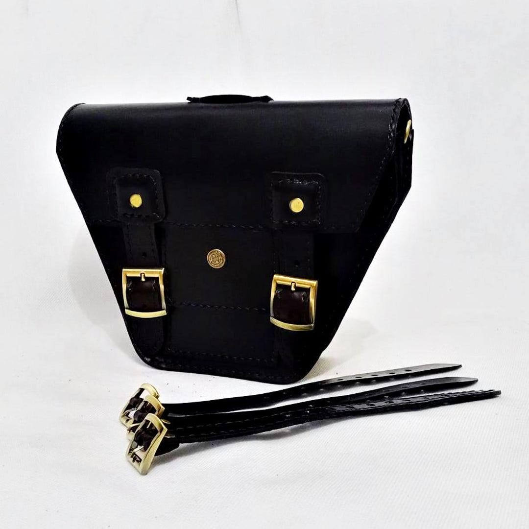 Triumph Side Bag Ready to Shipreal Leatherfor T100,t120,street Twin ...