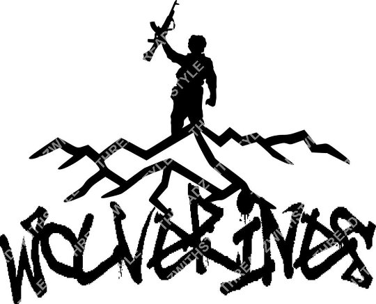 Wolverines Svg/red Dawn Svg/1980 Movies Svg/cricut Svg Files/ Instant ...