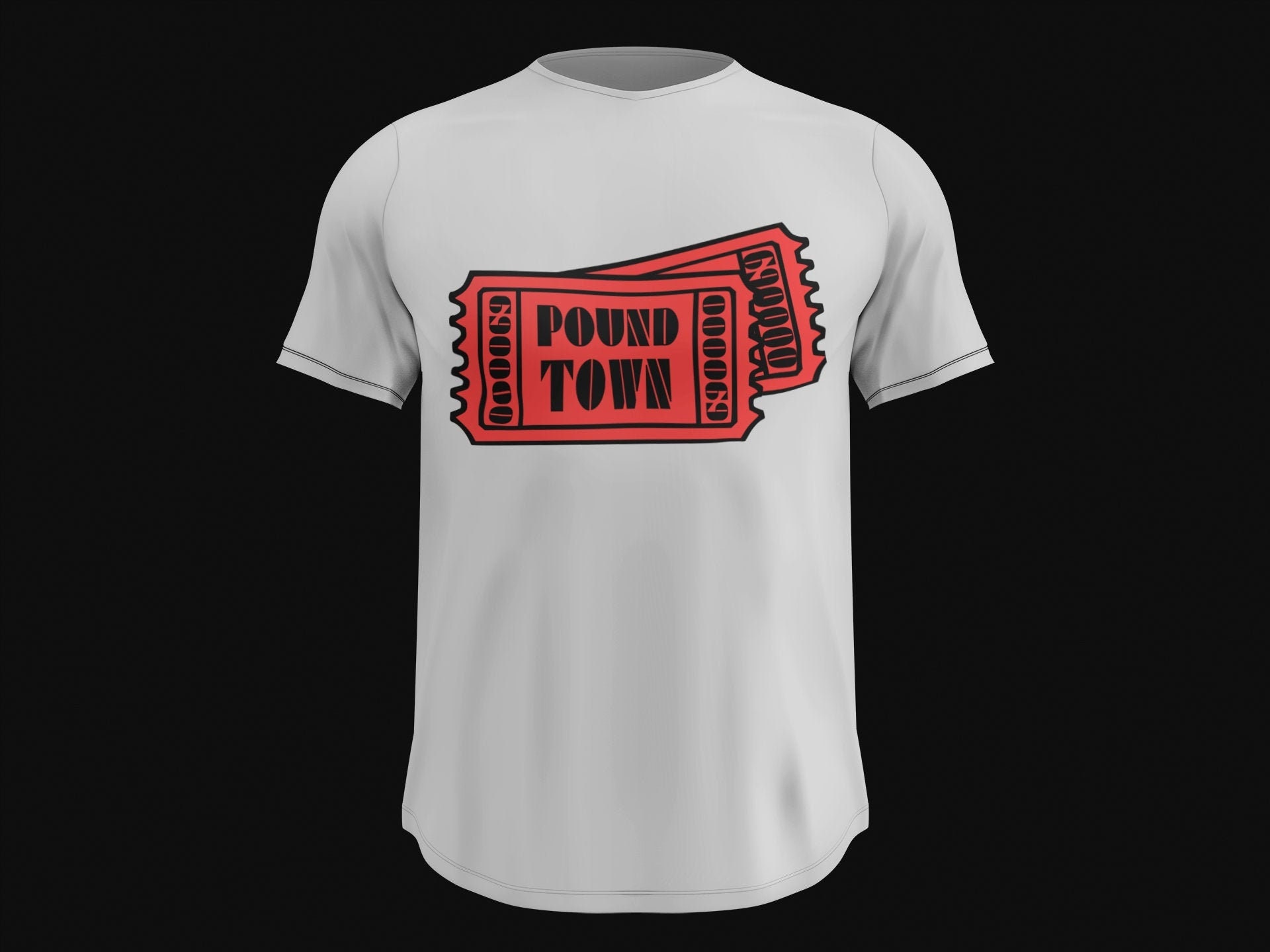 Pound Town/tickets/carnival/admission Tickets/naughty Stickers/car ...