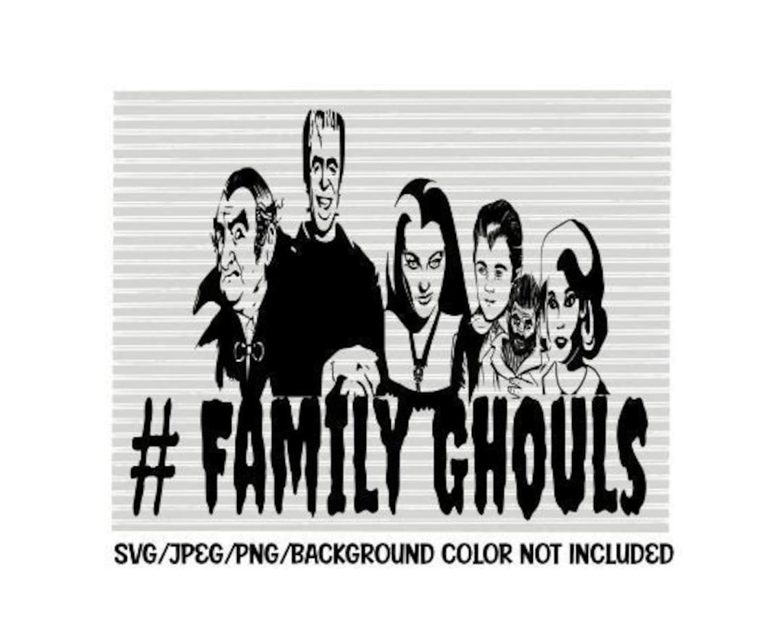 The Munsters Svg/eddie Munster Svg/herman Munster Svg/grandpa Munster ...