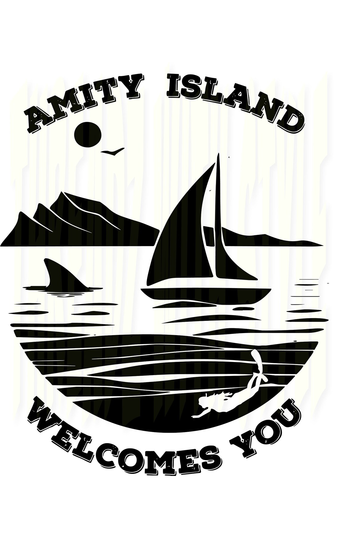 Jaws/amity Island/quint/chief Brody/digital Files Svg/jpg/png/cricut ...