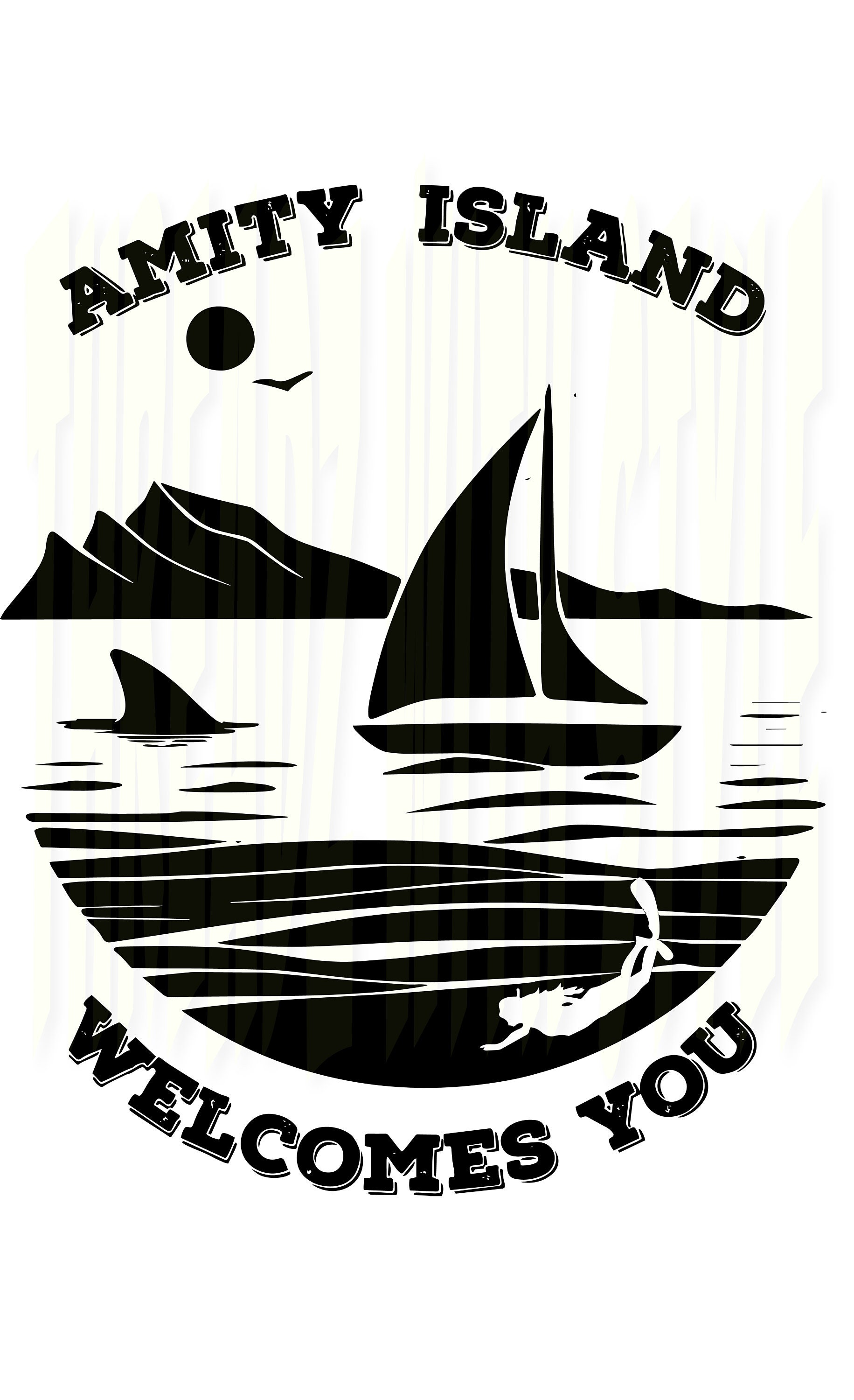 Jaws/amity Island/quint/chief Brody/digital Files Svg/jpg/png/cricut ...