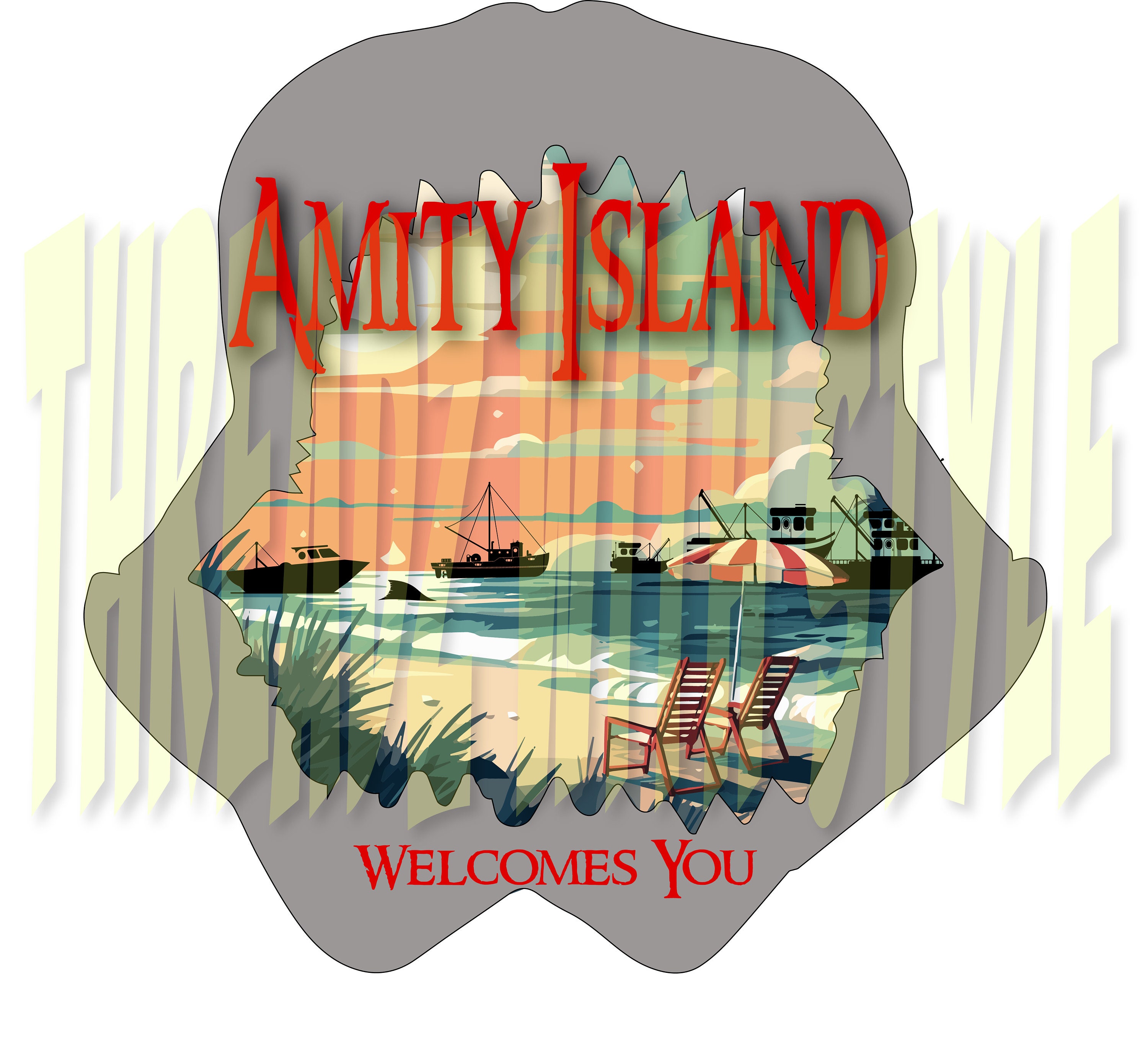 Jaws/amity Island/quint/chief Brody/digital Files Svg/jpg/png/cricut ...
