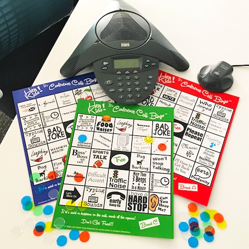 Conference Call Bingo Zoom Bingo Printable Conference Call - Etsy
