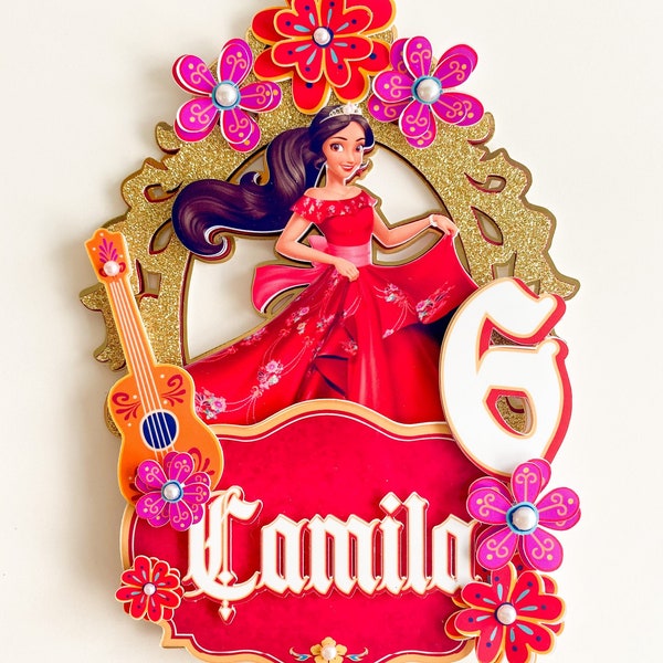 Elena Cake Topper - Etsy