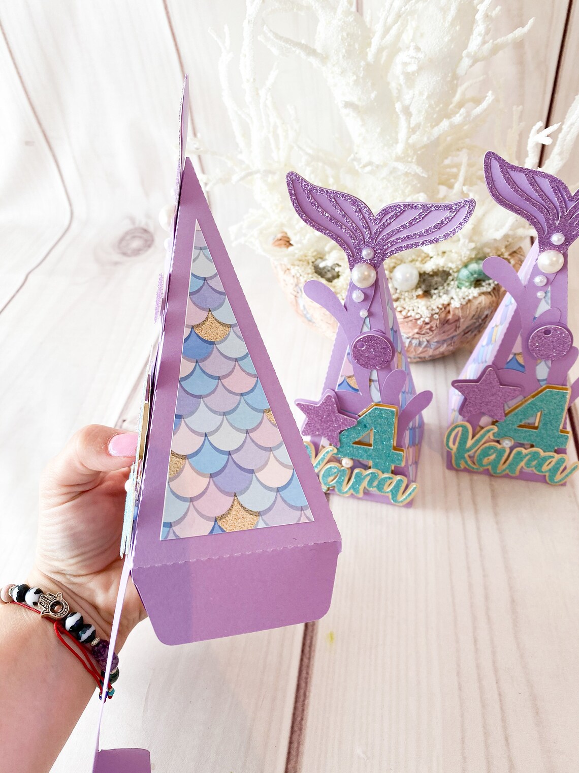 Mermaid Candy box Mermaid Tail Favor Box Mermaid Birthday - Etsy México