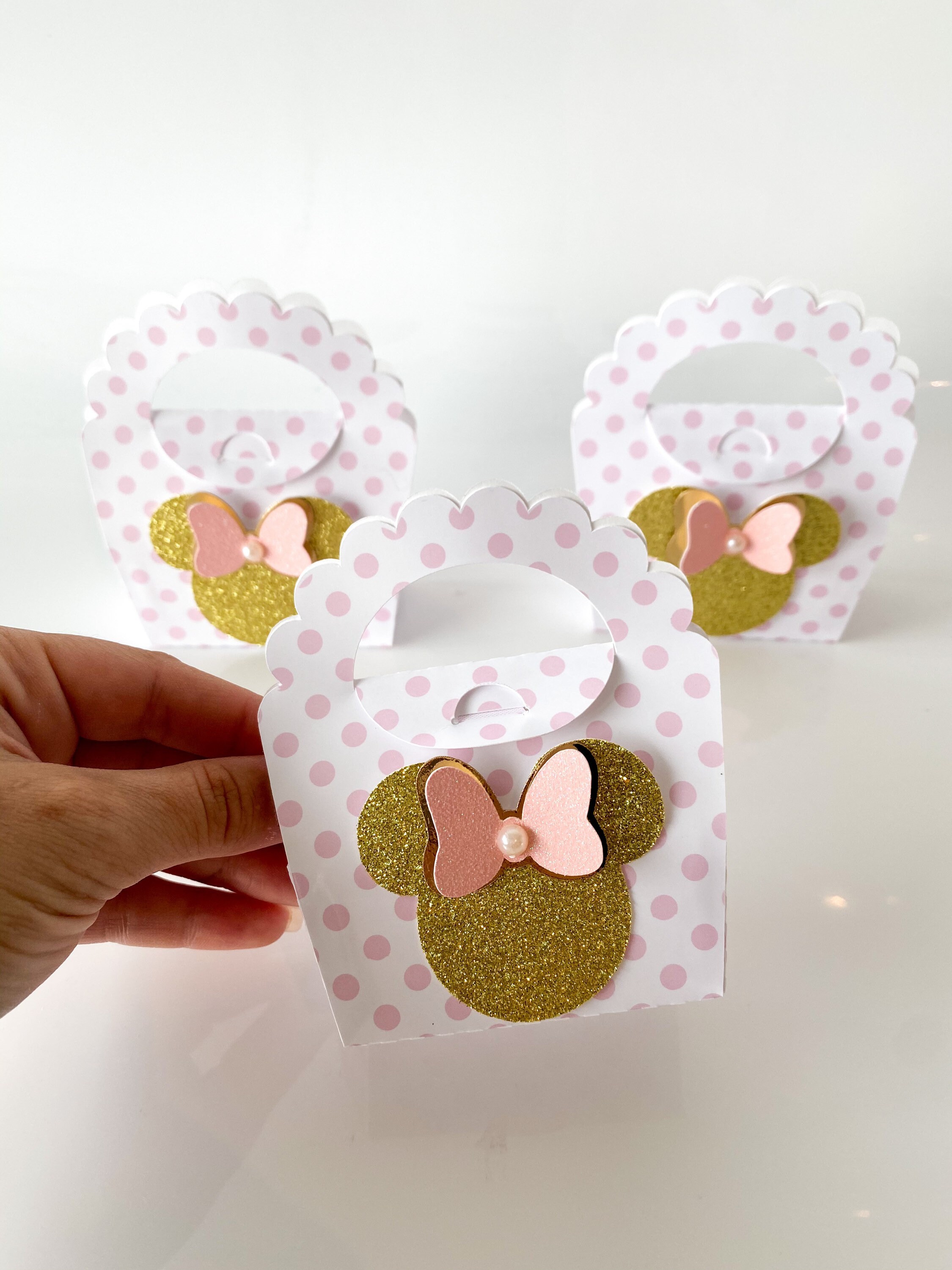 Minnie Candy box Minnie Mouse party deco Minnie treat box | Etsy