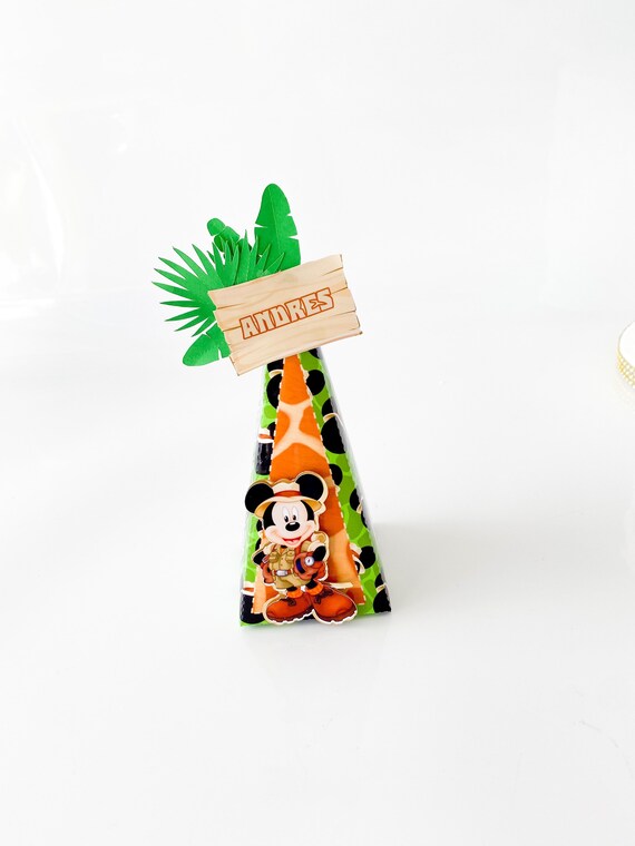 Mickey Safari Candy Box Disney Candy Box Mickey Safari Party | Etsy