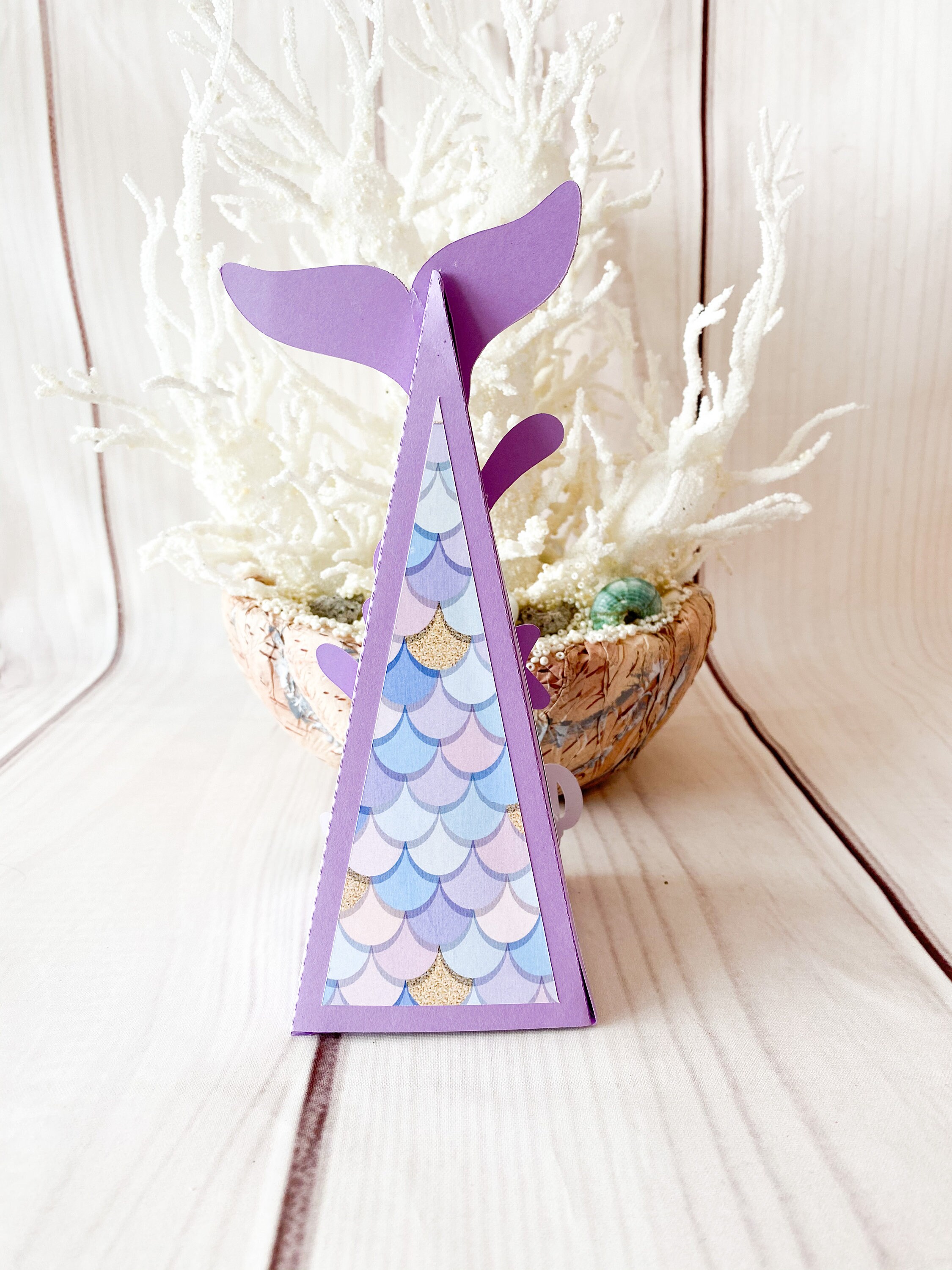 Mermaid Candy box Mermaid Tail Favor Box Mermaid Birthday | Etsy