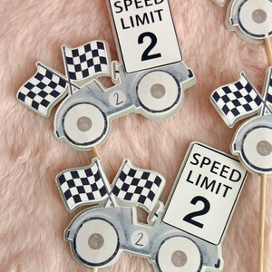 Two Fast Topper, Cupcake Toppers, Birthday Boy, Two Birthday, Car ...