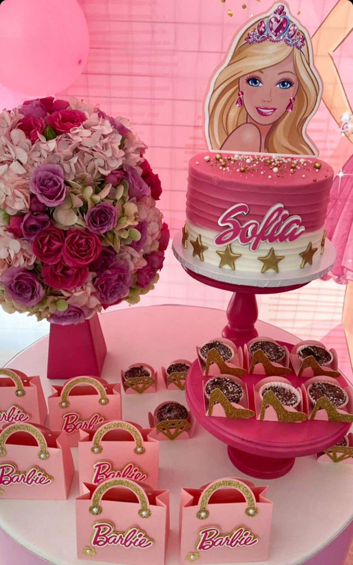 Barbie Treat Boxes Barbie Candy Boxes Barbie Favor Birthday | Etsy