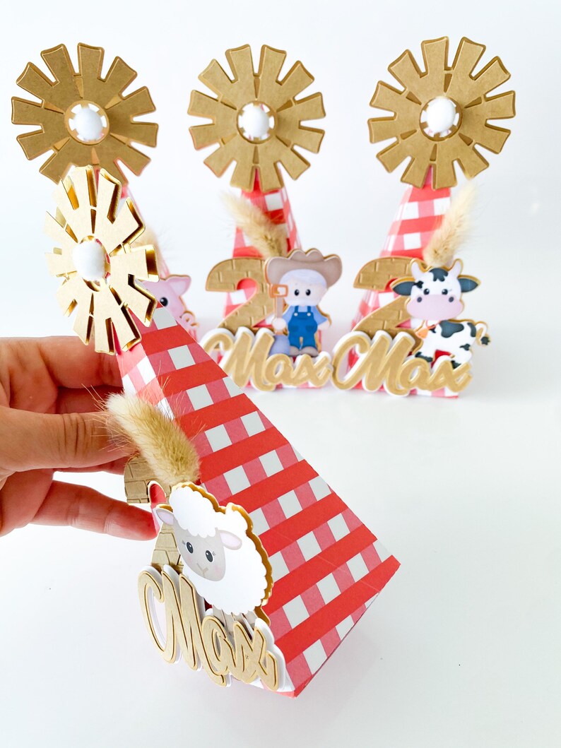 Farm Candy Box Mix Farm Favor Box Farm Treats Box Cow Gift - Etsy