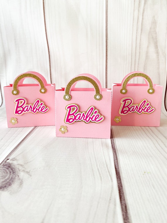 Barbie Treat Boxes Barbie Candy Boxes Barbie Favor Birthday | Etsy