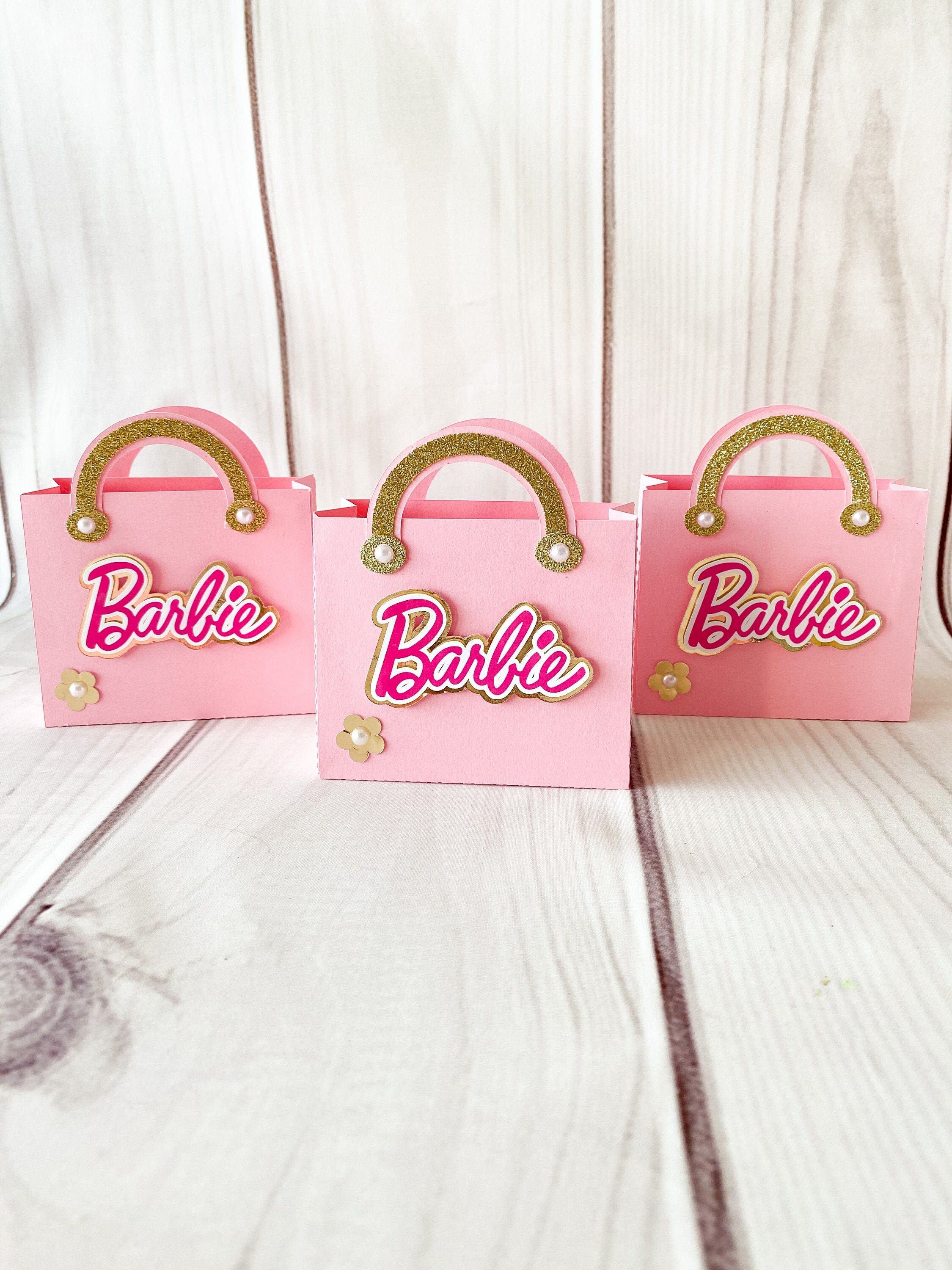 Barbie Treat Boxes Barbie Candy Boxes Barbie Favor Birthday | Etsy