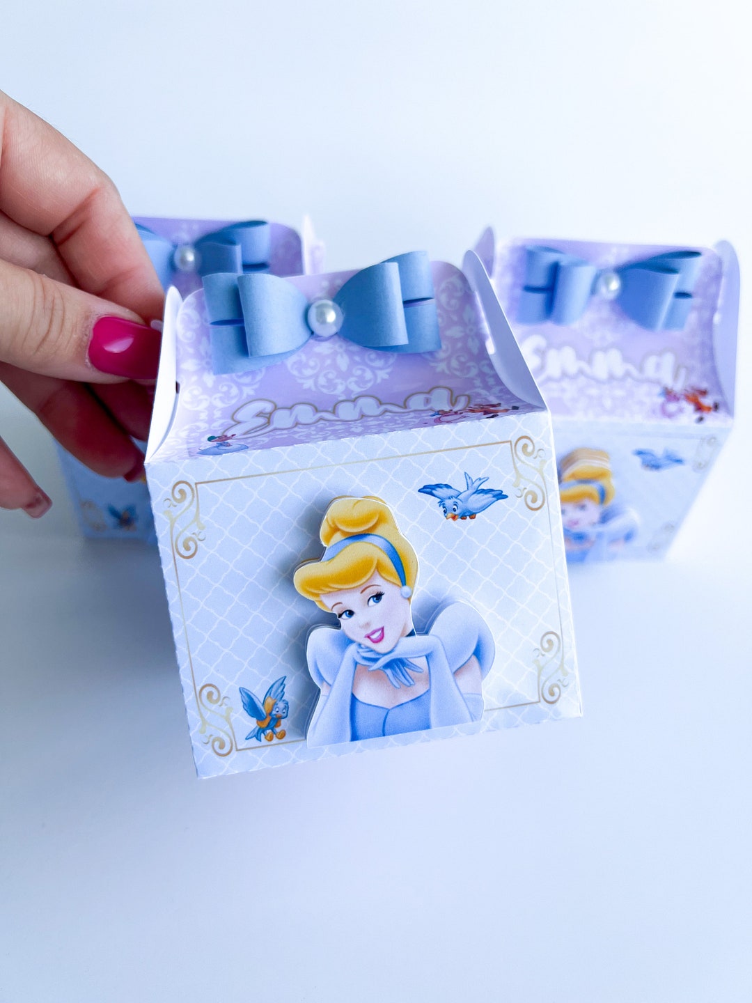 Cinderella Favor Box, Cinderella Party Favor, Candy Boxes, Cinderella ...