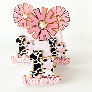 Farm Candy Box, Farm Favor Box, Cow Treats Box, Pink Cow Gift Box, Pink ...