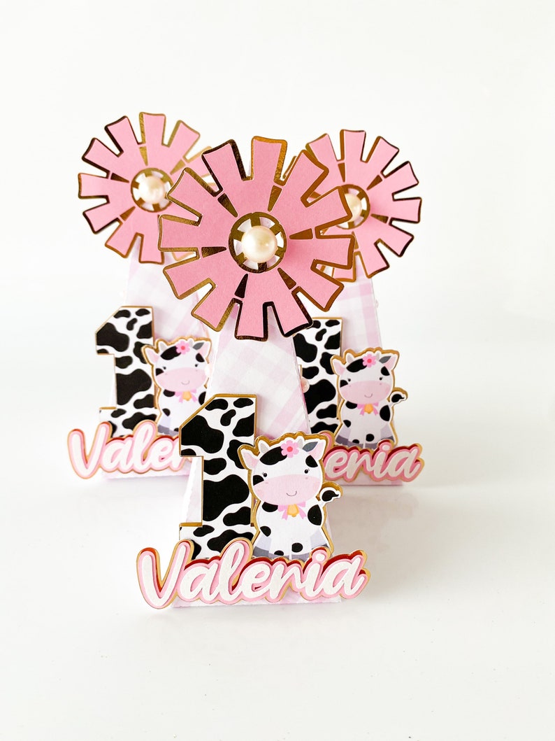 Farm Candy Box Farm Favor Box Cow Treats Box Pink Cow Gift - Etsy