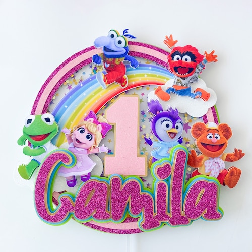 Muppet Cake Topper Shaker Cake Topper Muppet Babies - Etsy