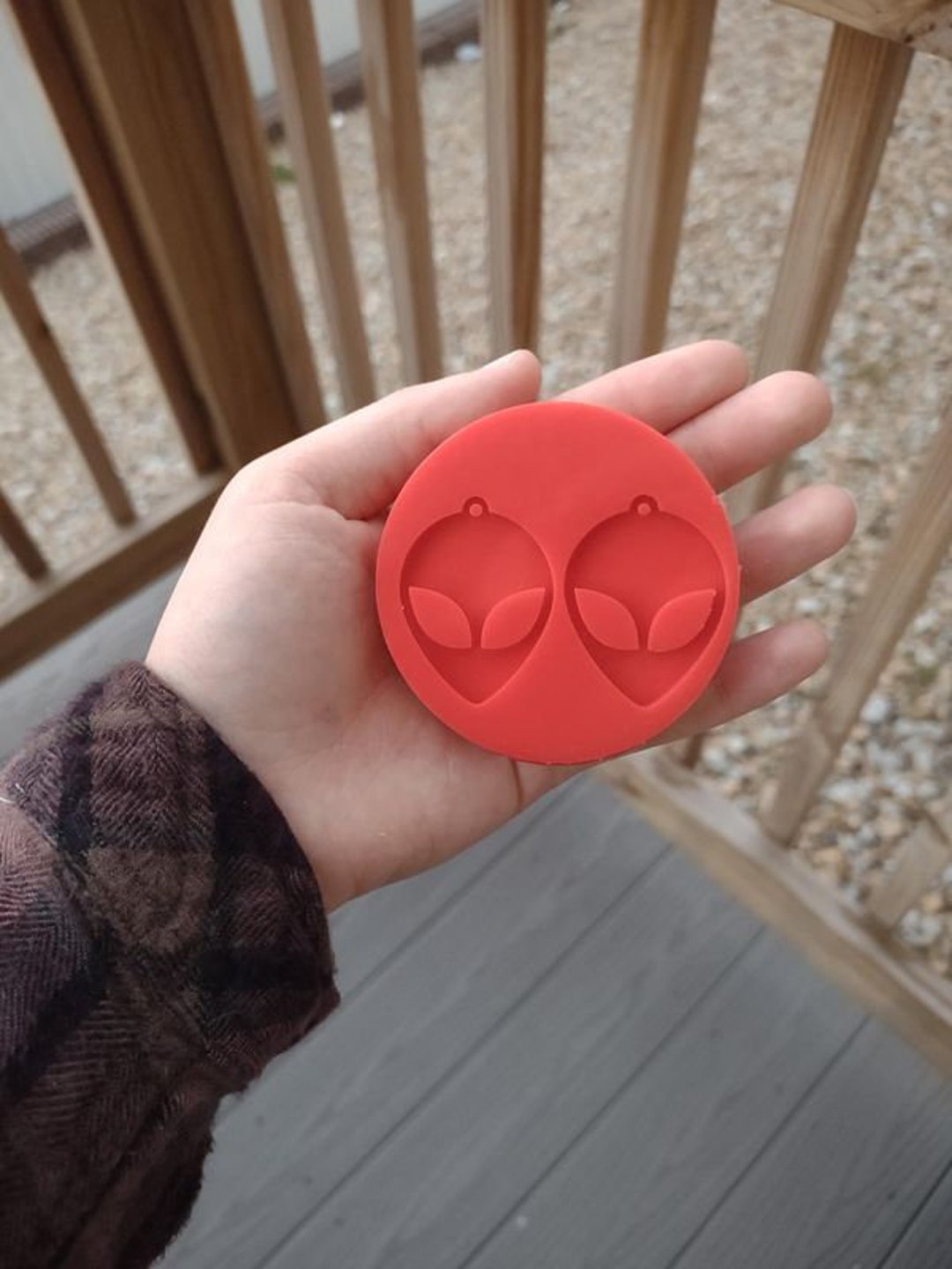 Alien Earring Mold Silicone Alien Head Mold for Resin Art - Etsy