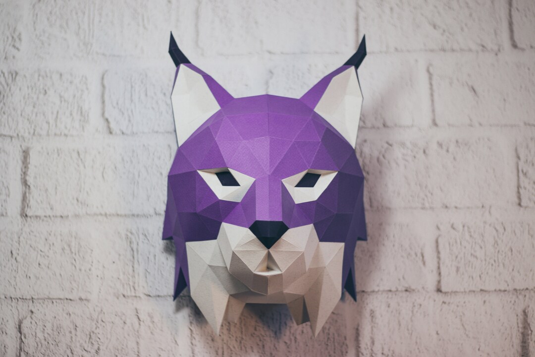 Lynx Papercraft, 3D Papercraft - Build Your Own Low Poly Paper ...