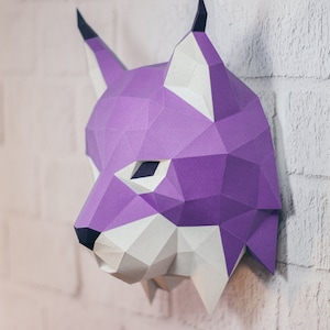 Lynx Papercraft, 3D Papercraft - Build Your Own Low Poly Paper ...