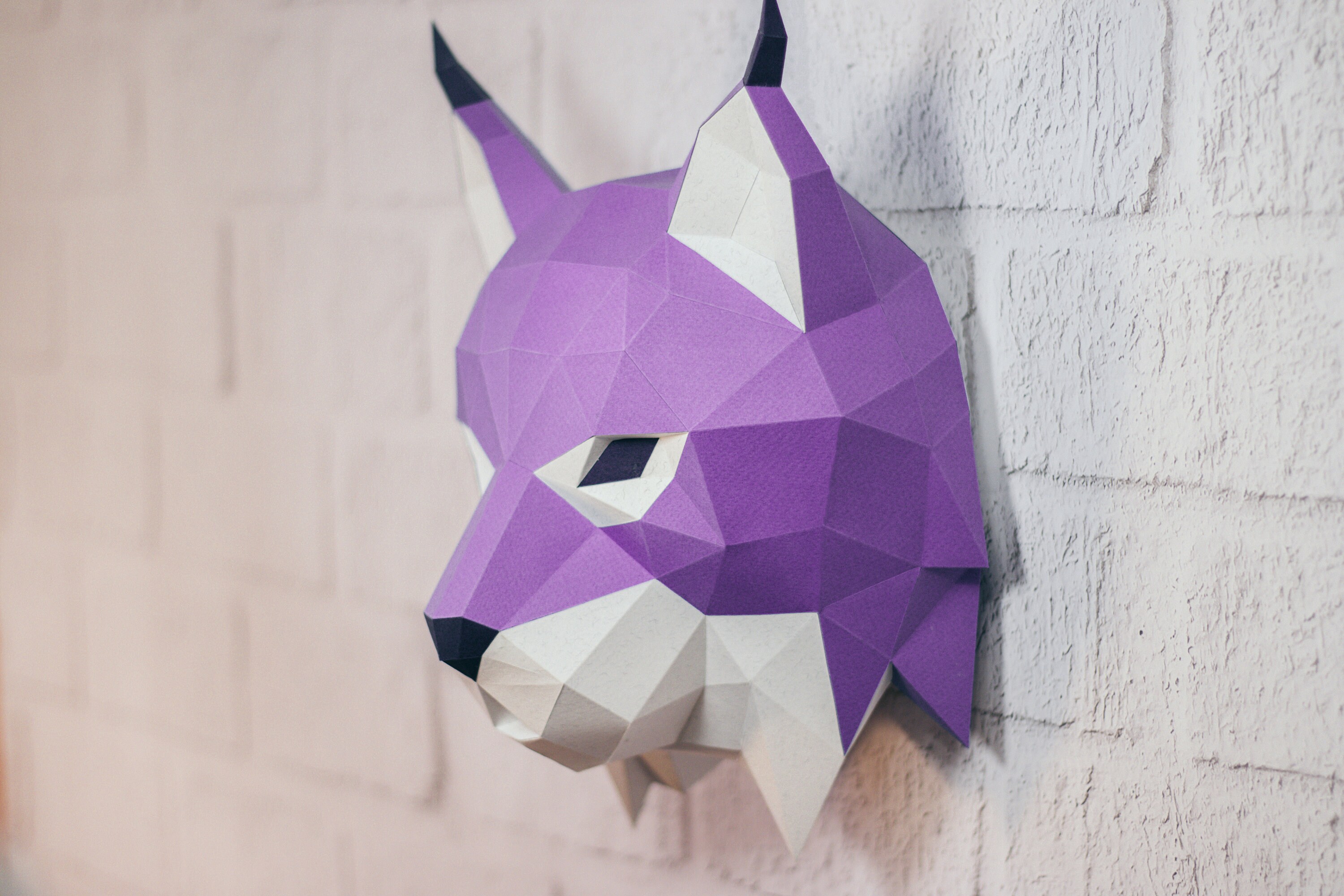 Lynx Papercraft, 3D Papercraft Build Your Own Low Poly Paper Sculpture ...