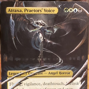 Atraxa Praetors' Voice Full Art / Altered. MTG | Etsy