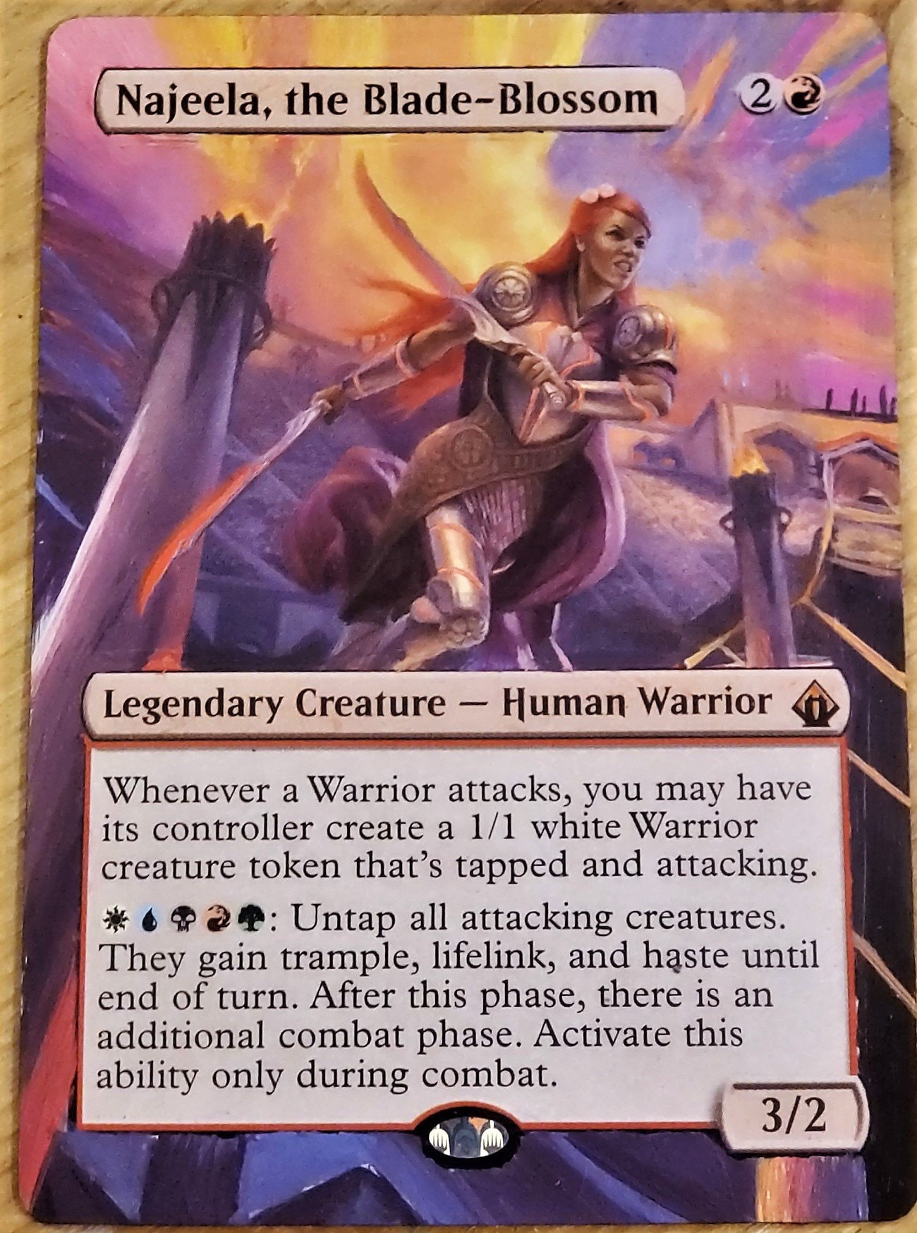 Najeela the Blade-Blossom Full Art / Altered. MTG | Etsy