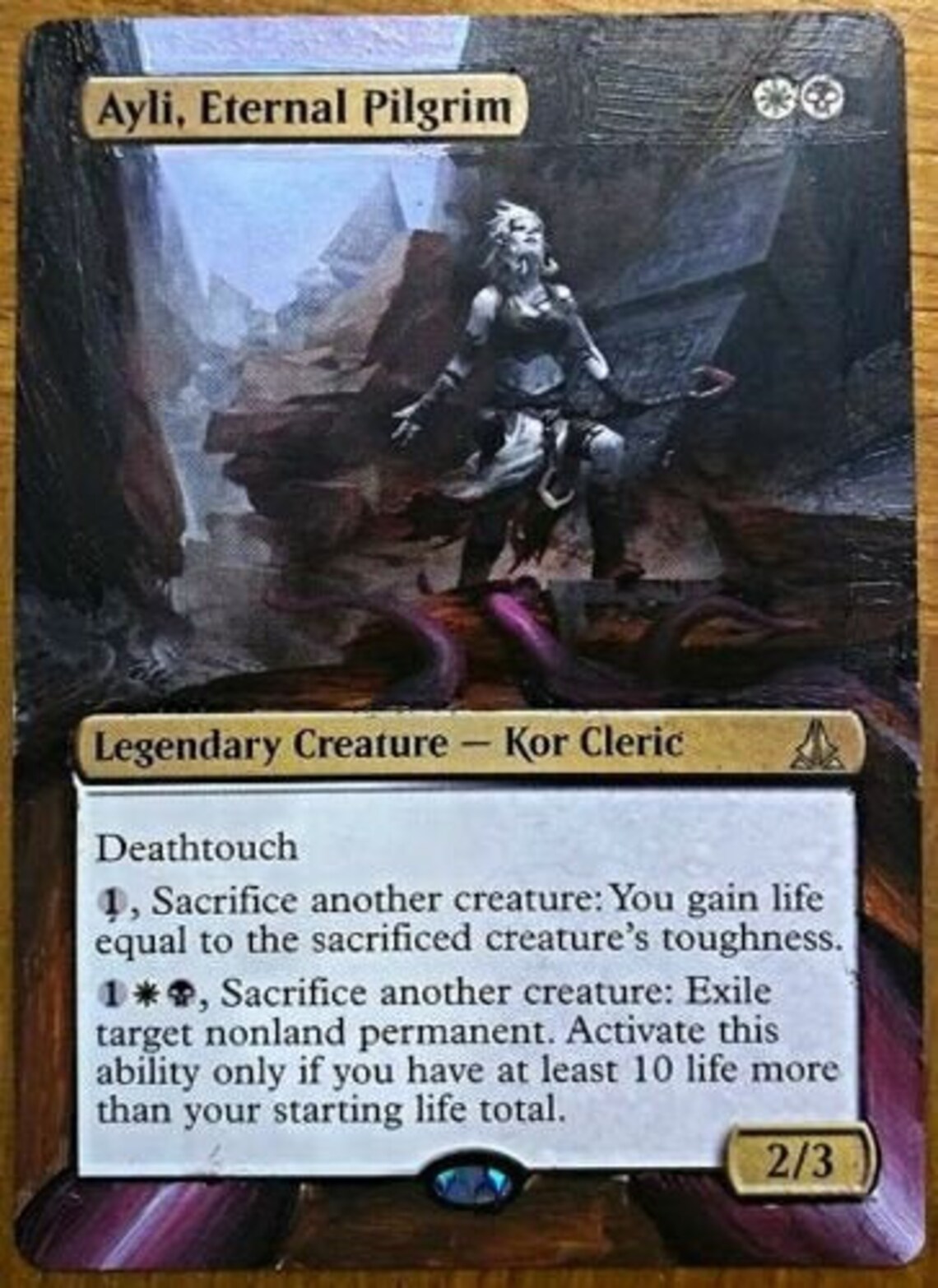 Ayli Eternal Pilgrim Full Art / Altered. MTG | Etsy