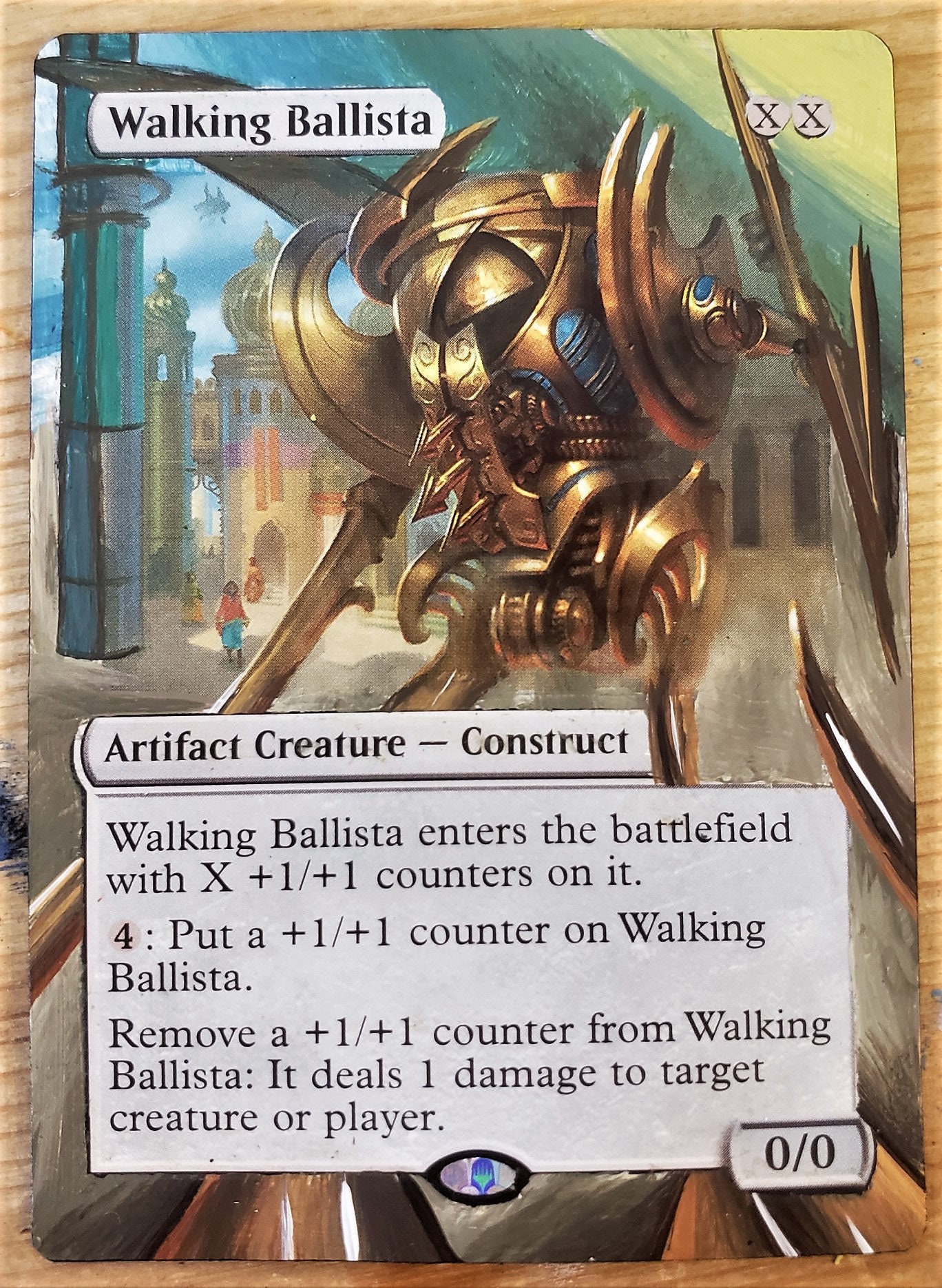 Walking Ballista - Full Art / Altered. MTG - Etsy