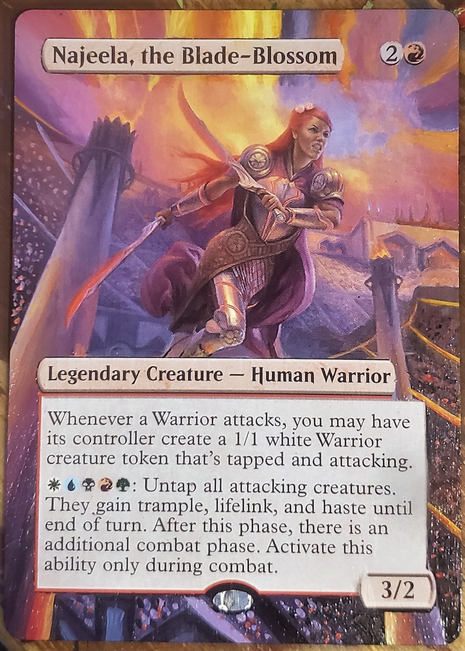 Najeela the Blade-Blossom Full Art / Altered. MTG | Etsy