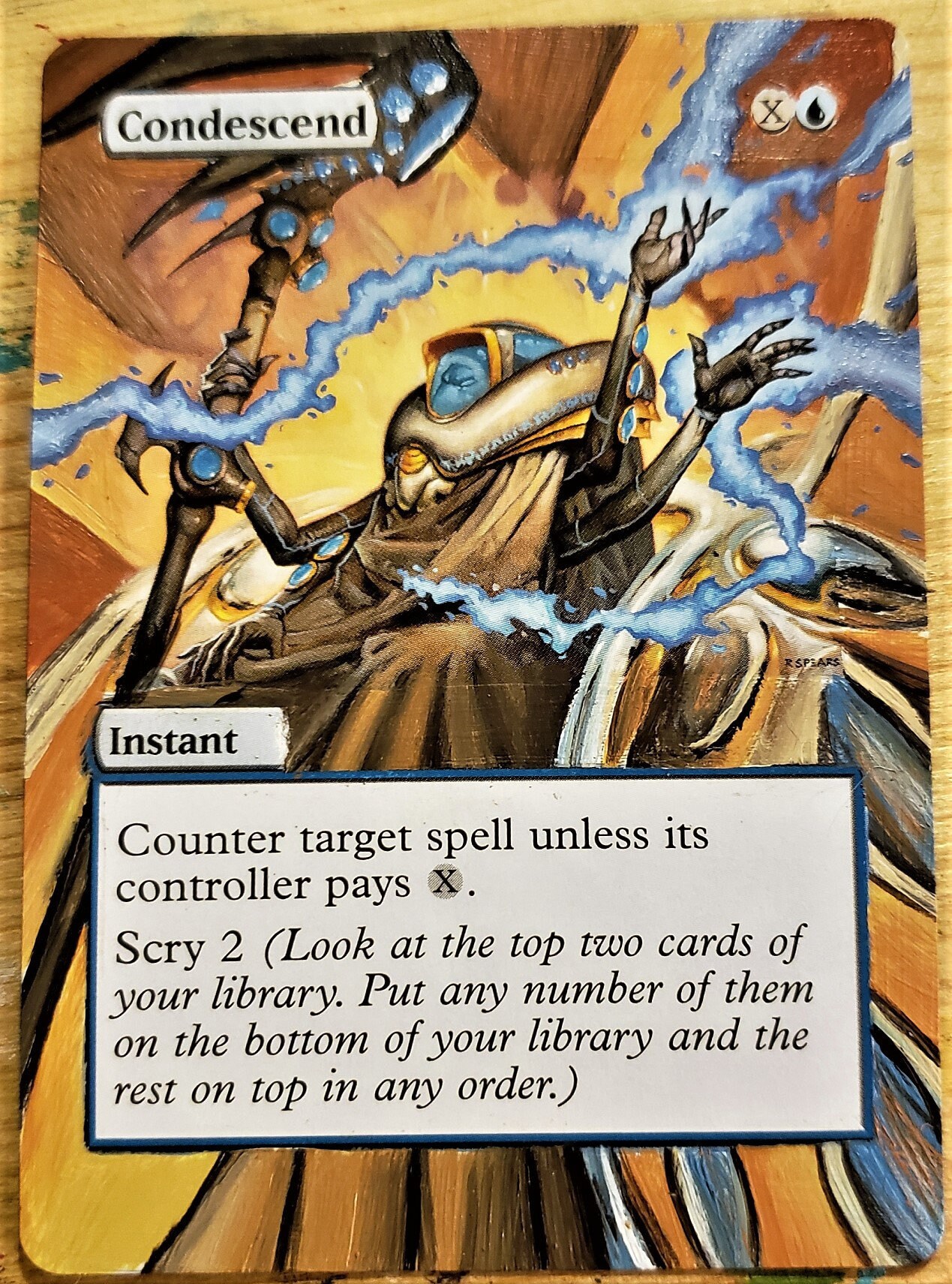 Condescend Full Art / Altered. MTG | Etsy