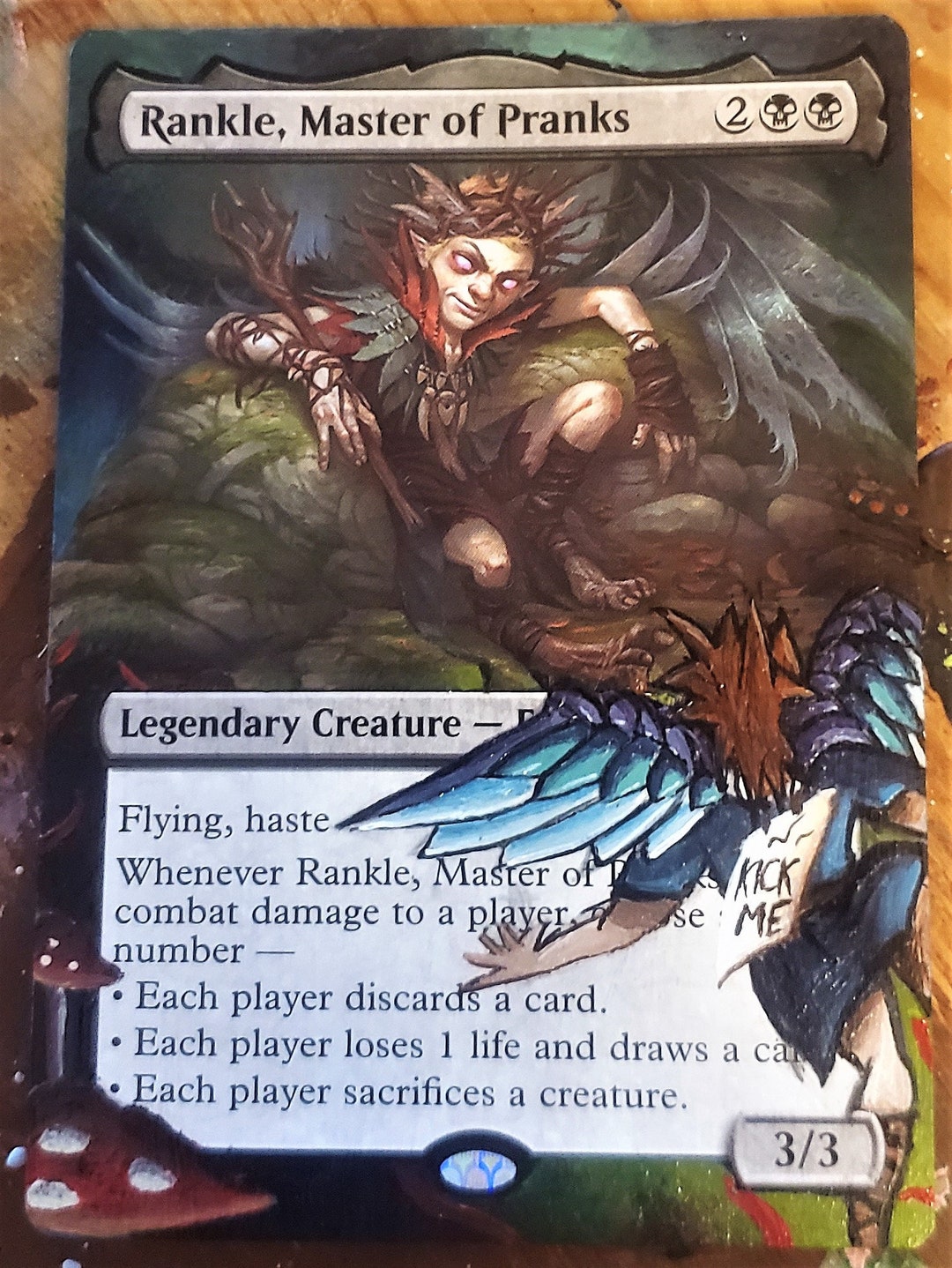 Rankle, Master of Pranks - Full Art / Altered. MTG - Etsy