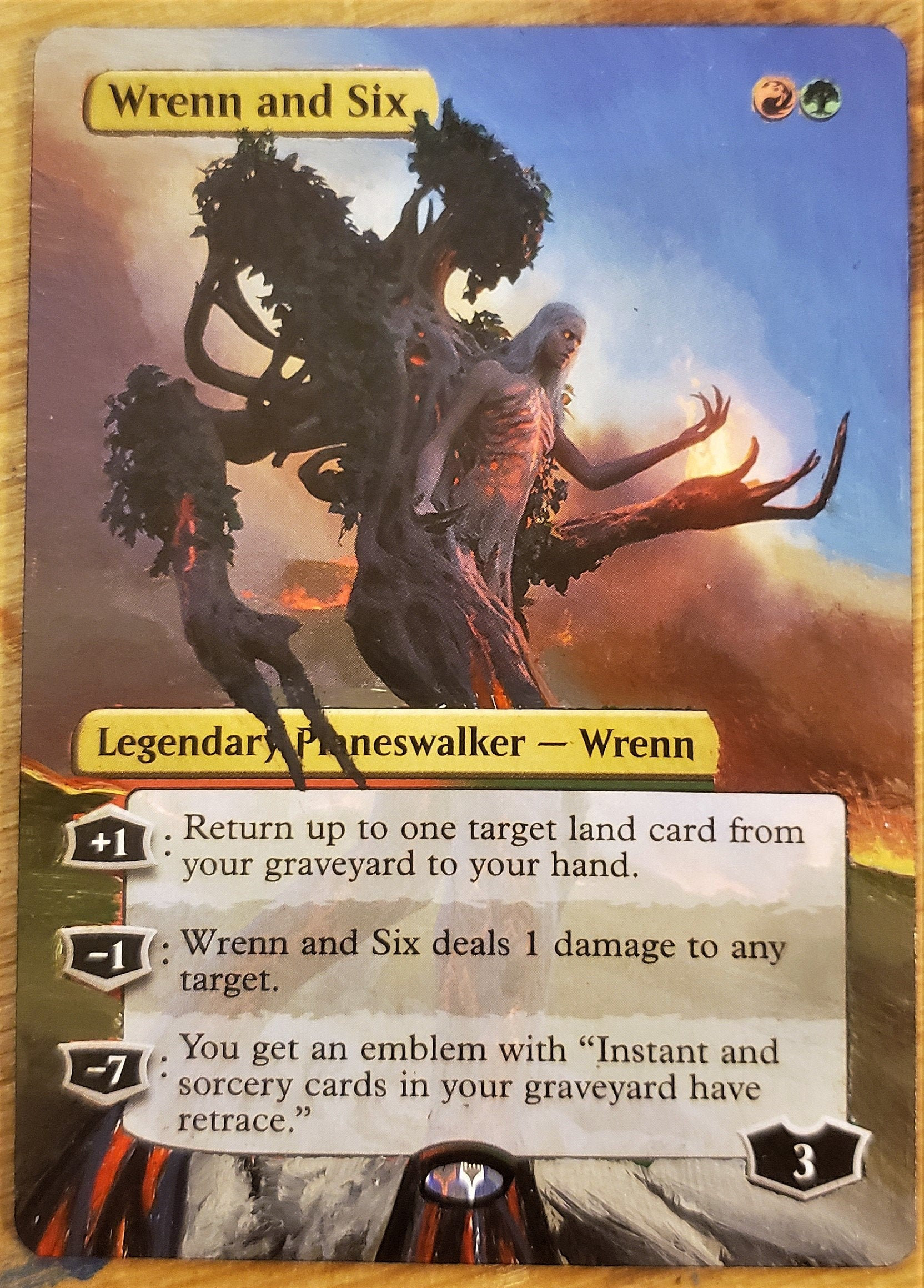 Wrenn and Six Full Art / Altered. MTG | Etsy