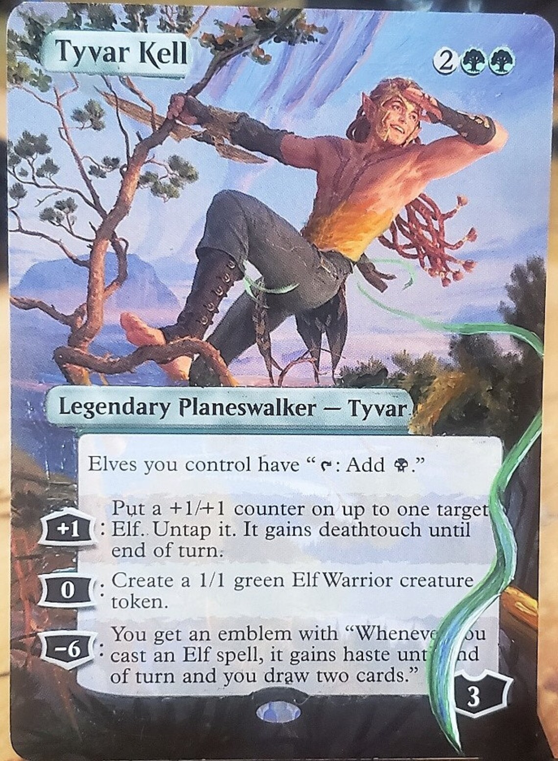 Tyvar Kell Full Art / Altered. MTG | Etsy