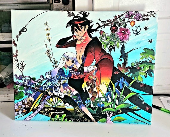Katanagatari Painting 16 X 20 Full Art / - Etsy