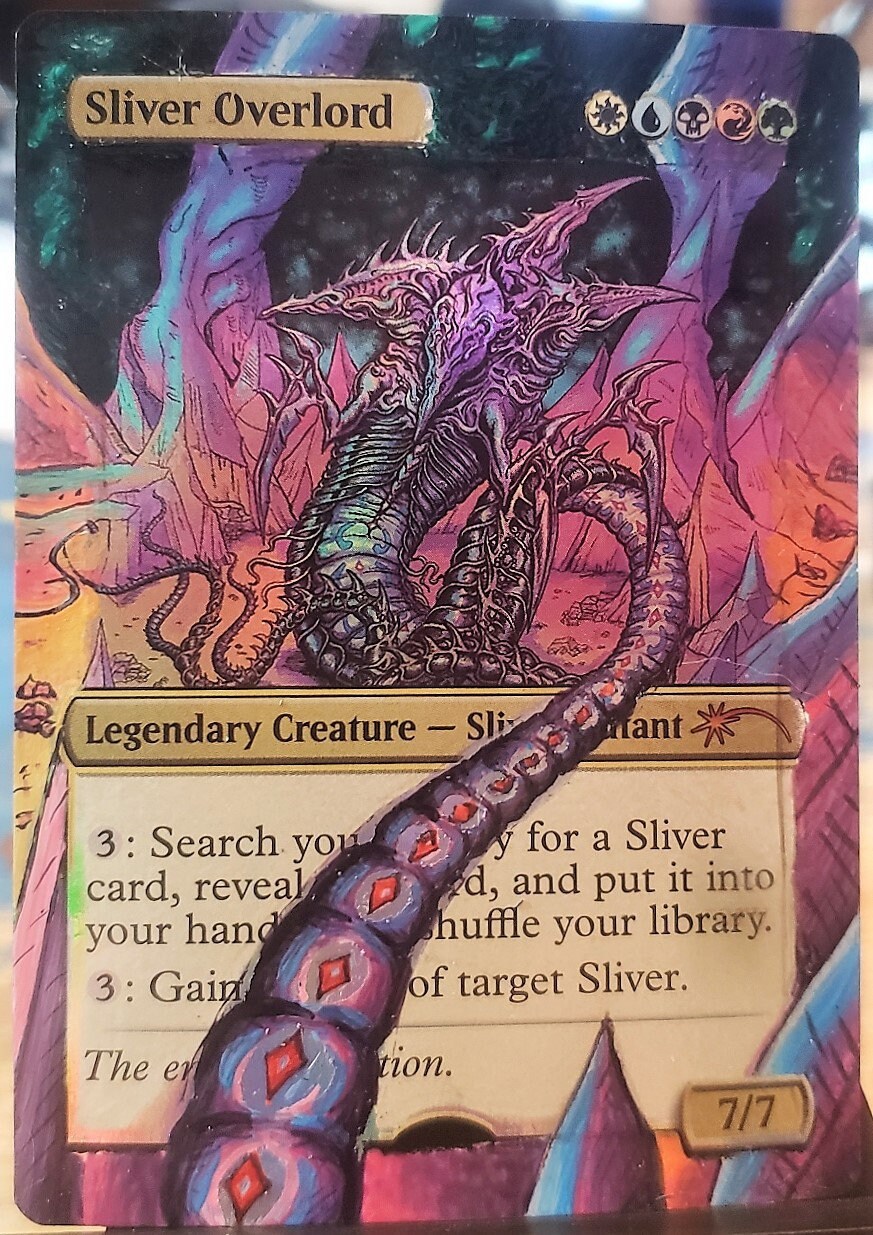 Sliver Overlord Full Art / Altered. MTG | Etsy