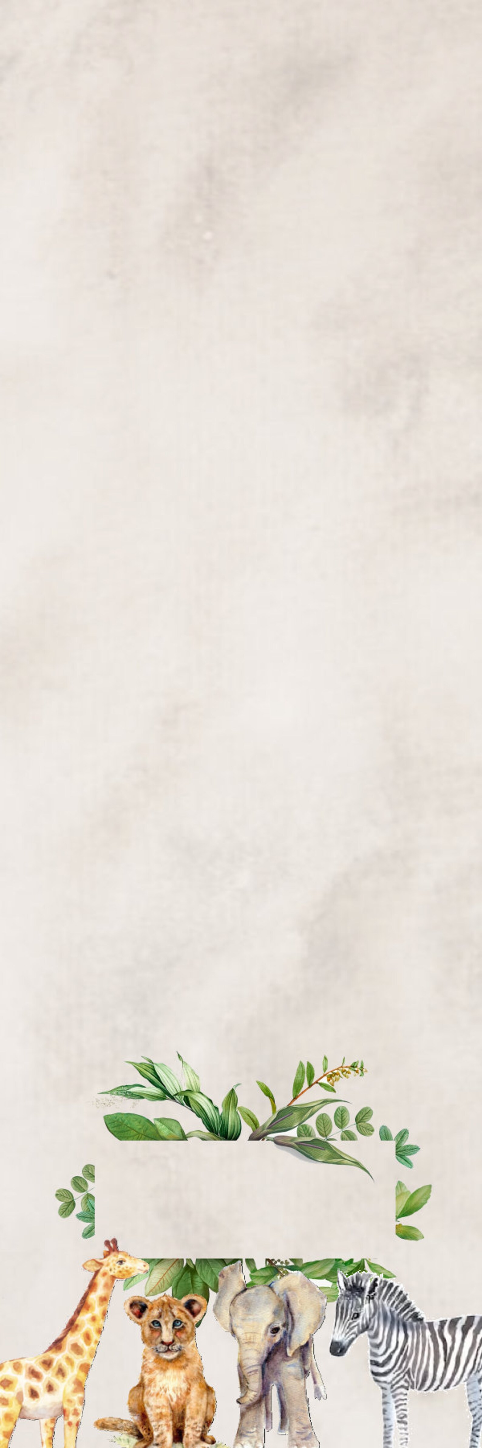 Safari Photo Booth Template Bundle - Etsy