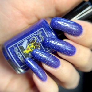 Hammy | Rainbow Sprites Collection | Indigo Jelly Shimmer Nail Polish ...
