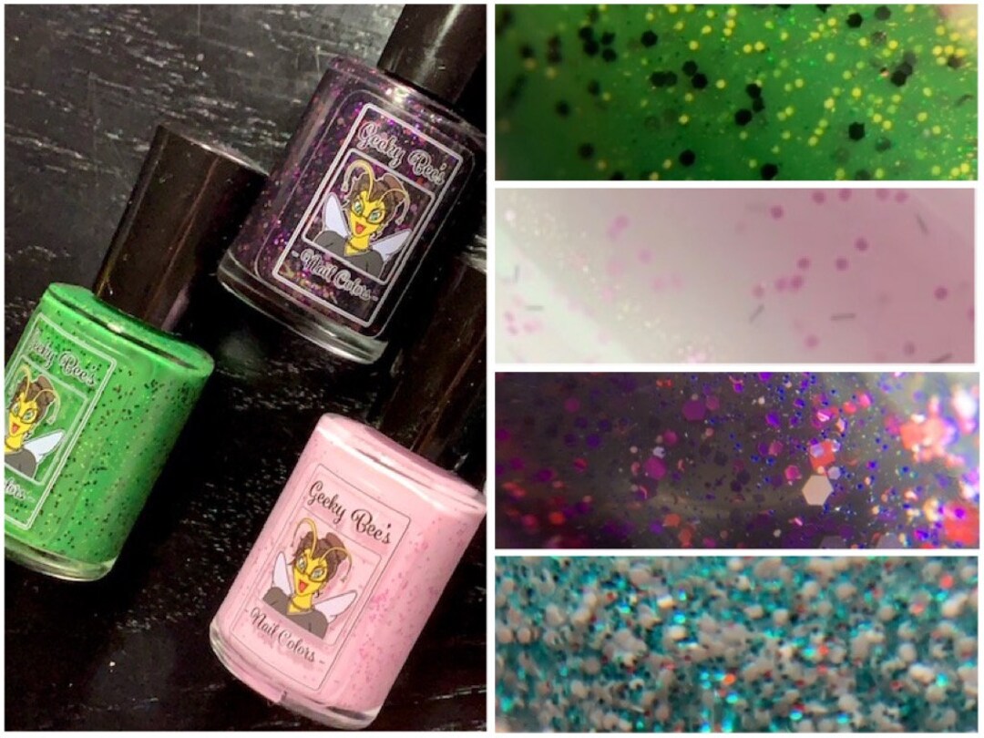 PLUS ULTRA! 2 Collection | 5-free Handmade Geek Theme Artisan Nail ...