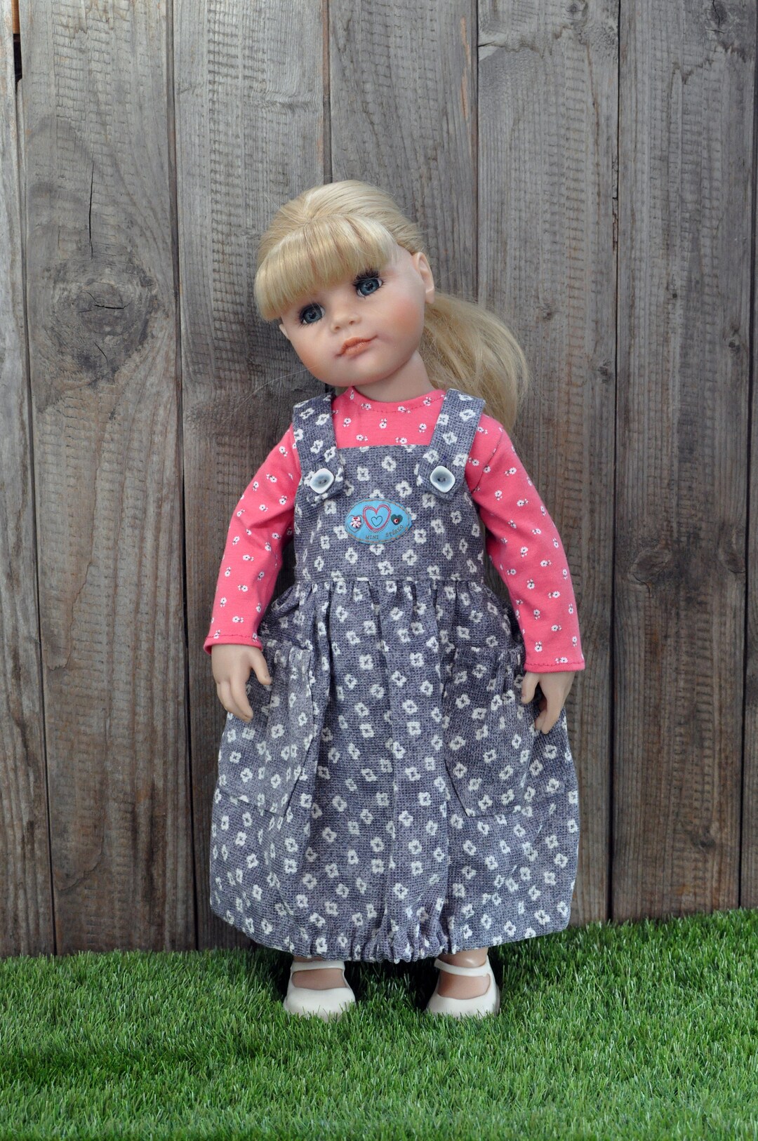 18 19 Inch Doll Dress, Zwergnase Yunior, Gotz Doll,dress for Hanna Gotz ...