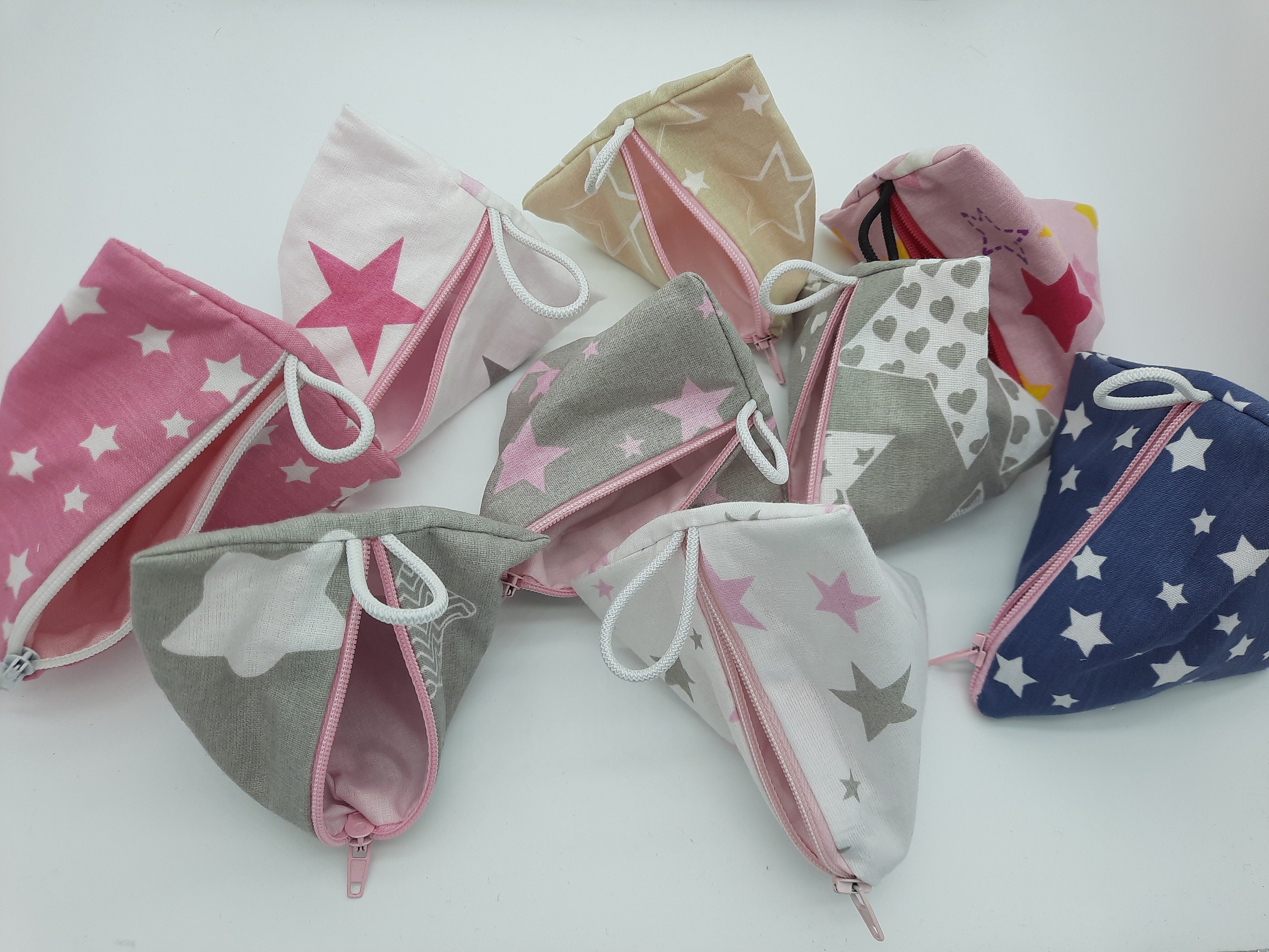 Storage pacifier bag XL for 2-4 nuces color choice star girl | Etsy