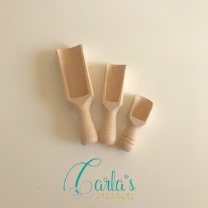 Wooden Scoops, Scooping and Sorting Activity Set, Scoop Spoons ...