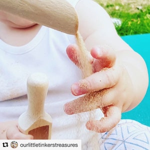 Wooden Scoops, Scooping and Sorting Activity Set, Scoop Spoons ...